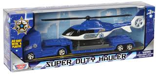 Camion escala Super Duty Hauler - Police MotorMax MM-78222 – Adhek Chile