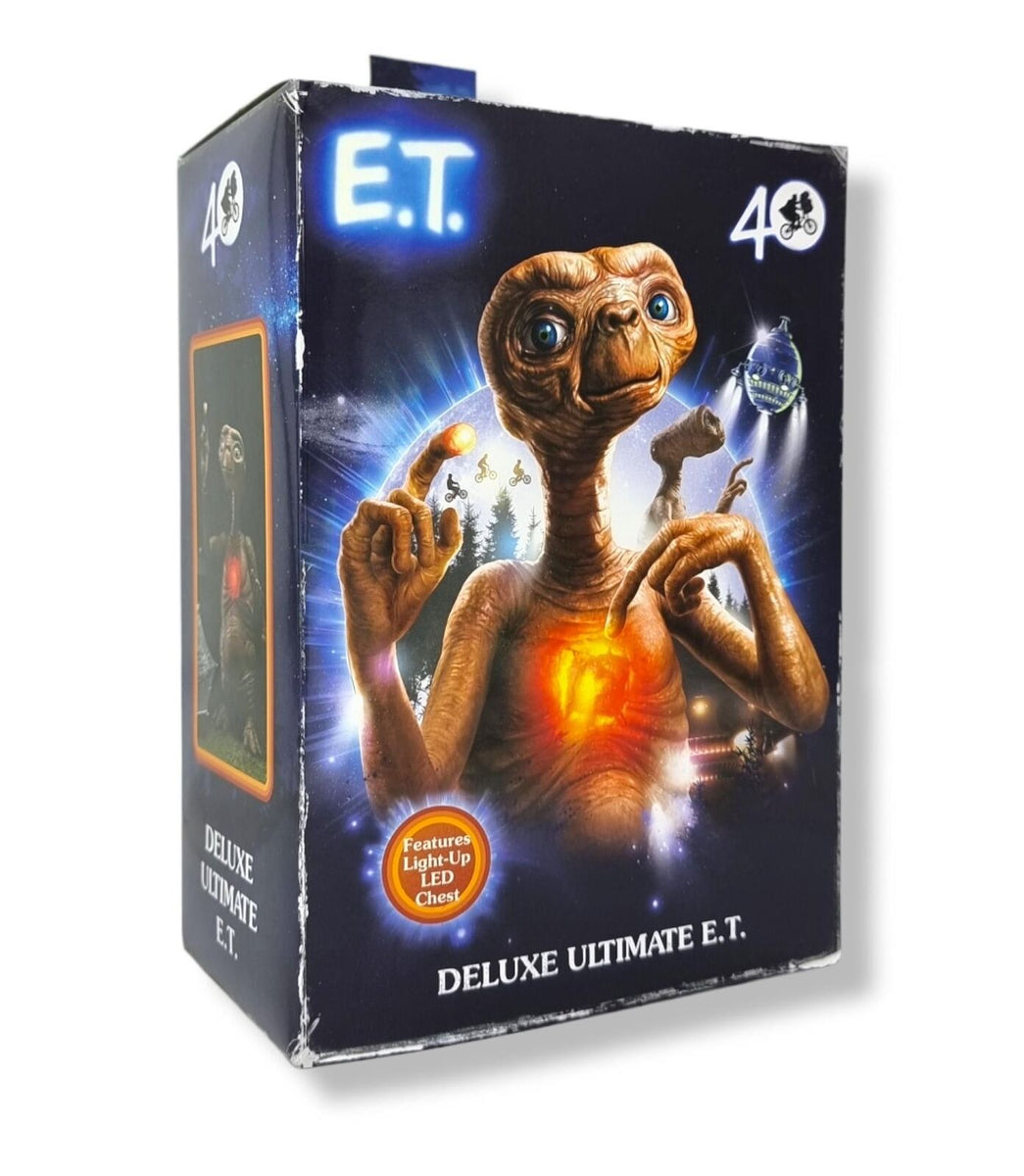 Figura E.T. 40th Anniversary 7" Deluxe LED Neca NC-55079 – Adhek Chile